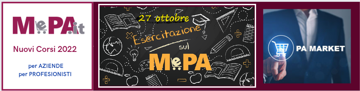 MePA Mercati Elettronici della PA