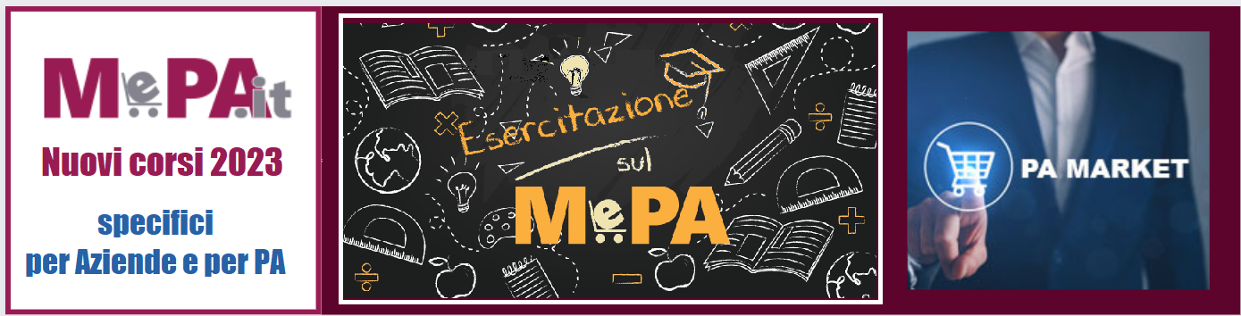 MePA Mercati Elettronici della PA
